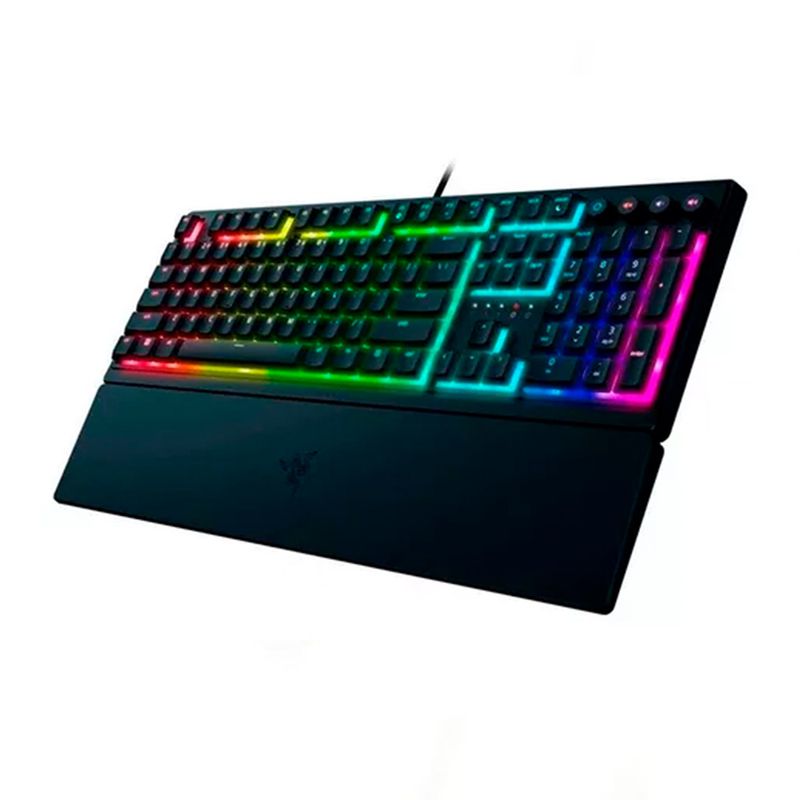 Teclado Razer Ornata V3 Mecha-Membrana US Low Profile Chroma - Real Plaza