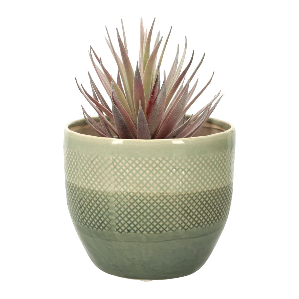 Maceta Cerámica Reactive 15x13 cm - Real Plaza