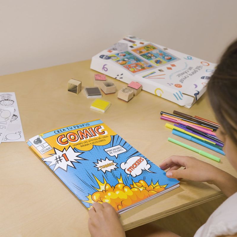 Kit Manualidades para Crear un Comic - Real Plaza