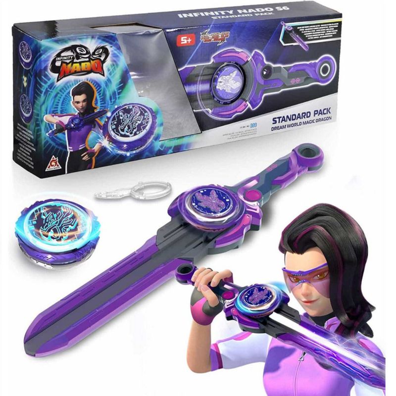 Lanzador Espada De Trompo Infinity Nado Magic Dragon - Real Plaza