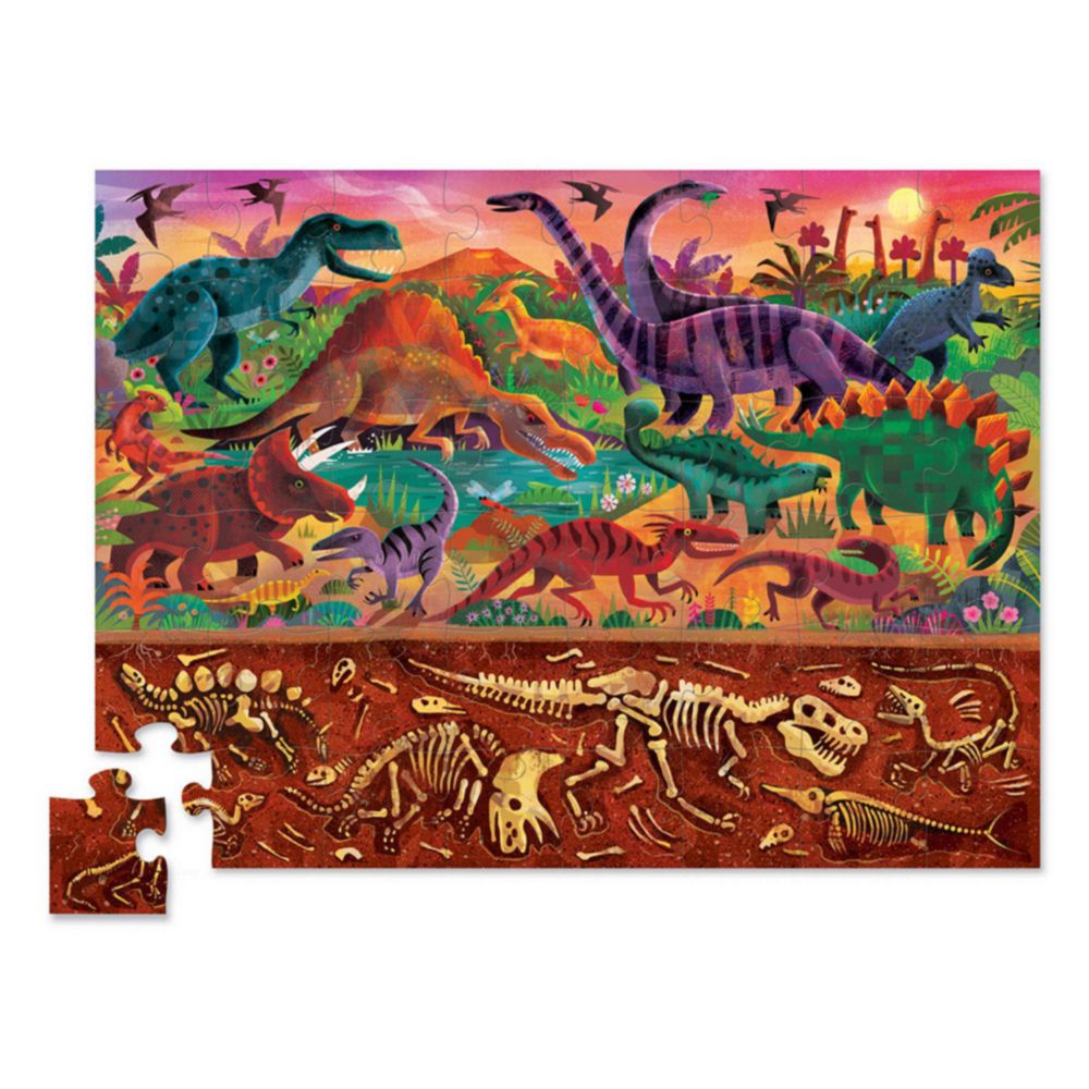 Rompecabezas Crocodile Creek Arriba Y Abajo Mundo De Dinosaurios - Real ... Rompecabezas Crocodile Creek Arriba Y Abajo Mundo De Dinosaurios - Real ...