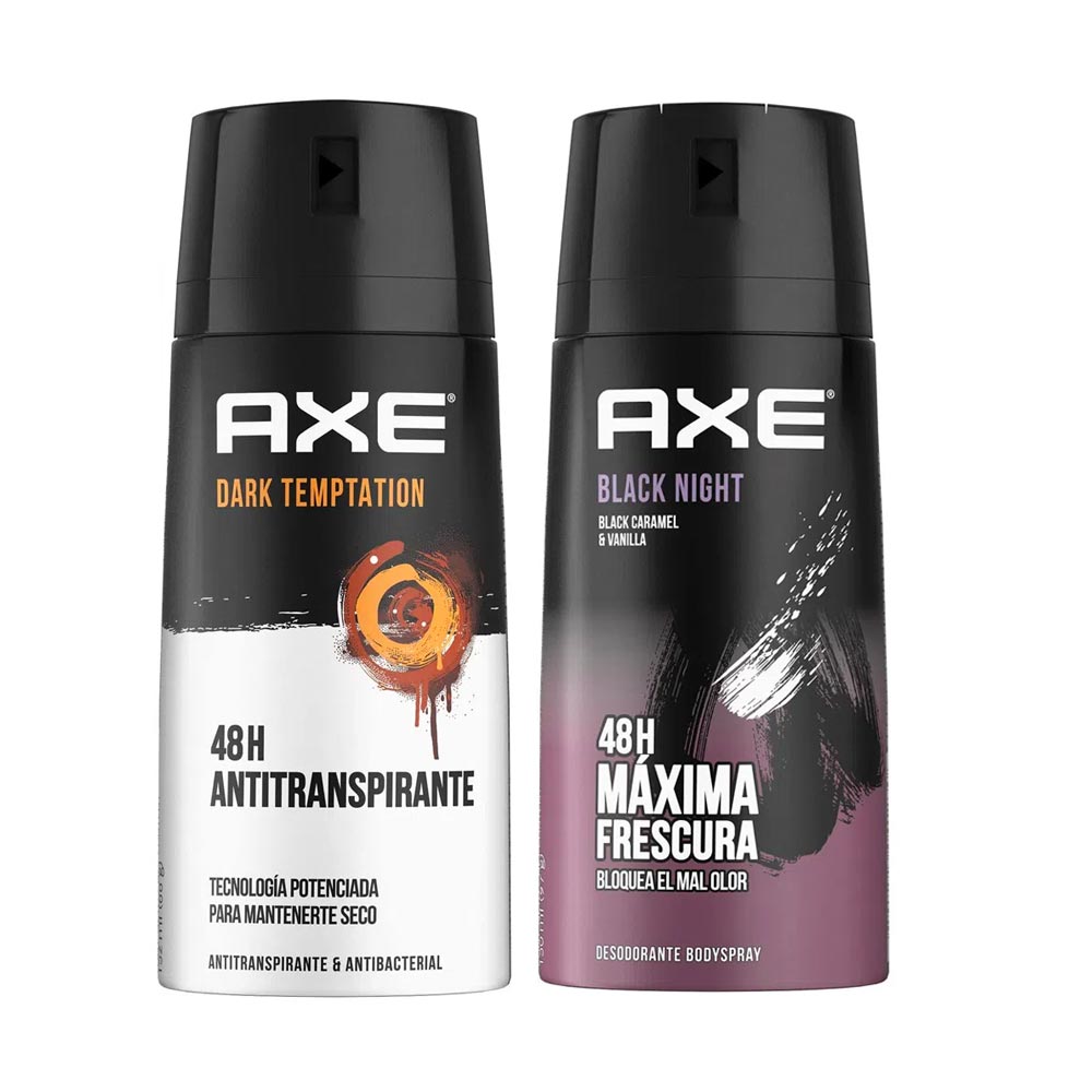 Pack Desodorante Hombre AXE Antitranspirante Dark Temptation 152ml ...