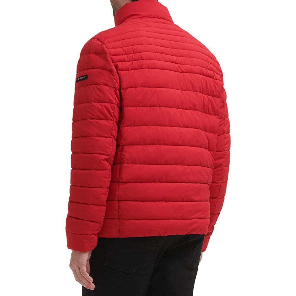 Casaca Calvin Klein Resistant Puffer Rojo - Real Plaza