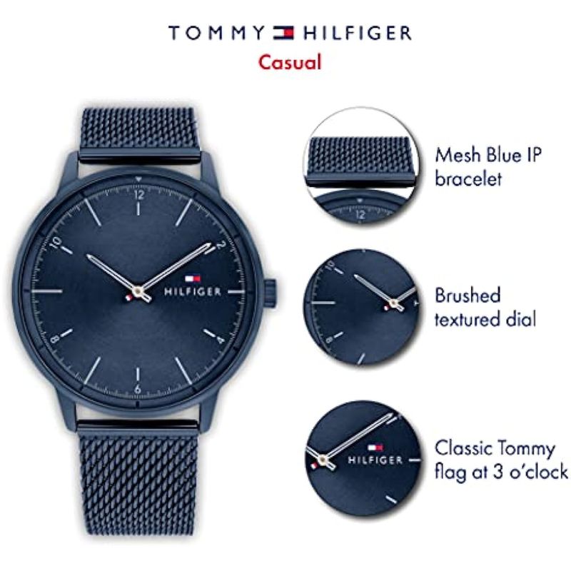 Reloj de Lujo Tommy Hilfiger 1791841 para Hombre en Azul - Real Plaza