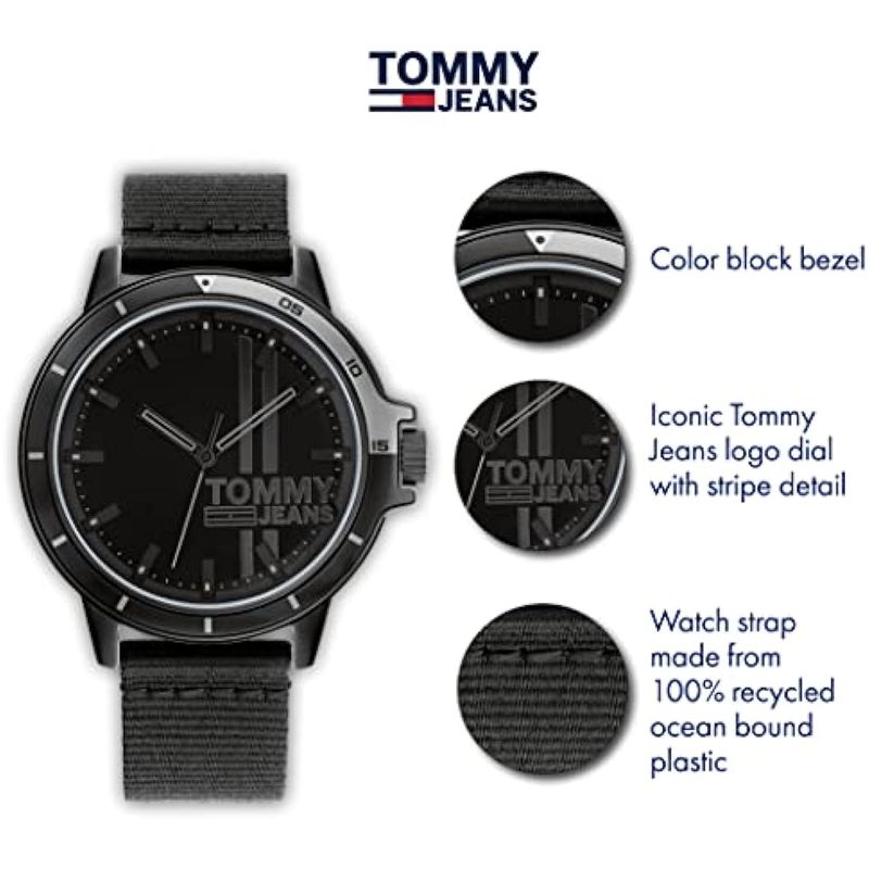 Reloj de Lujo Tommy Hilfiger 1791923 para Hombre en Negro - Real Plaza