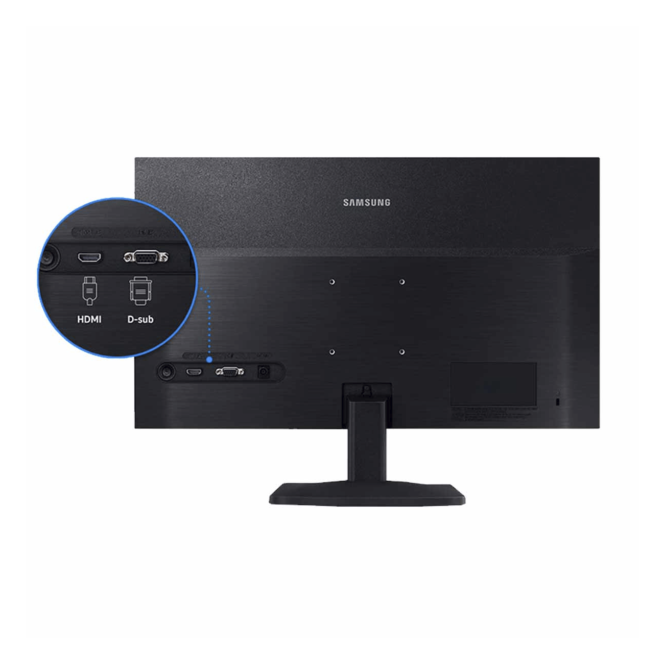 Monitor Samsung 22 LED 1920x1080 VA HDMI VGA LS22A33ANHLXPE - Real Plaza