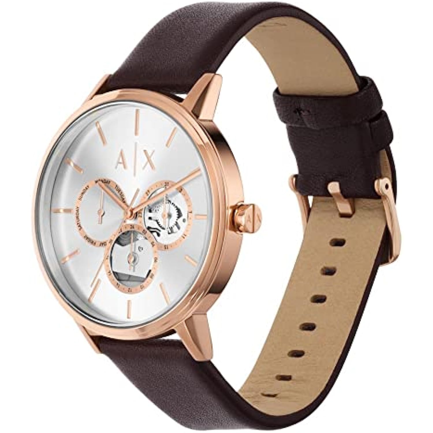 Reloj de Lujo Ax Armani Exchange Ax2756 para Hombre en Marrón - Real Plaza
