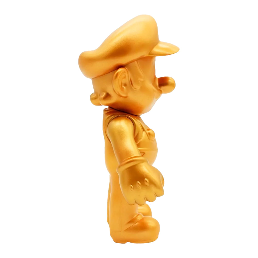 Muñeco Super - Mario Figura Mario Dorado Colección 12 cm - Real Plaza