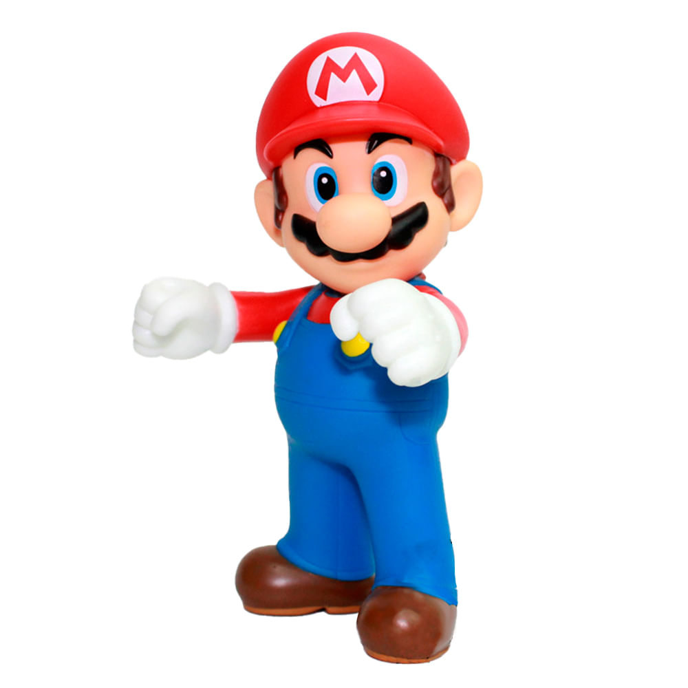 Muñeco Super Mario - Figura Mario Bros Colección 12 cm - Real Plaza