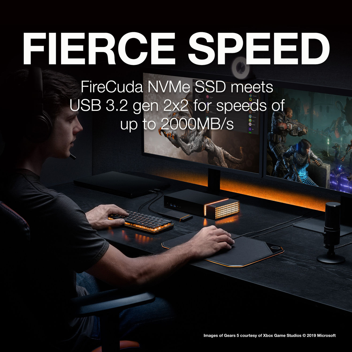 Disco Duro Externo Seagate Firecuda Gaming Usb 3.2 Gen2X2 Type C de 2Tb ... Disco Duro Externo Seagate Firecuda Gaming Usb 3.2 Gen2X2 Type C de 2Tb ...