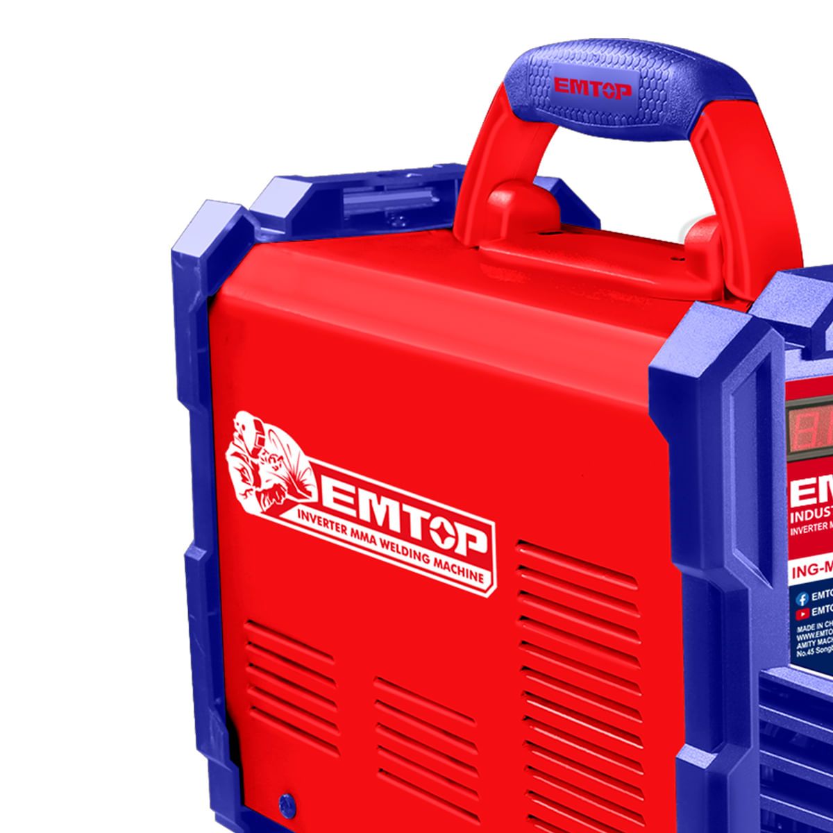 Máquina de Soldar Emtop EWDEM2031 Invertida de 200A 220V - Real Plaza