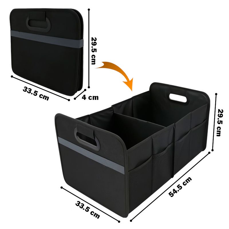 Pack X2 Malla Auto AJ6 Y Organizador Plegable Maletera J86 - Real Plaza