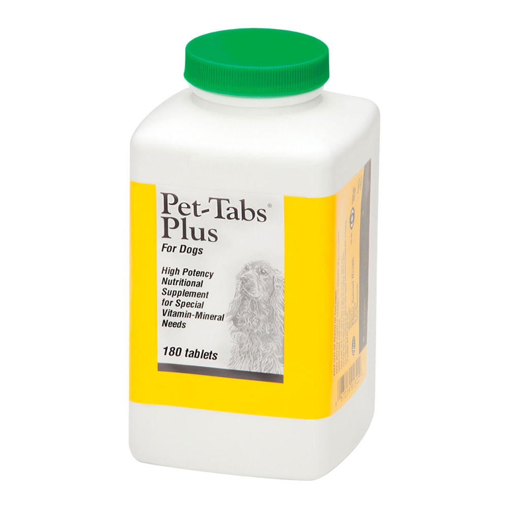 Pet Tab Plus Suplemento Vitaminico Perros Pet Tab 180Tab - Real Plaza