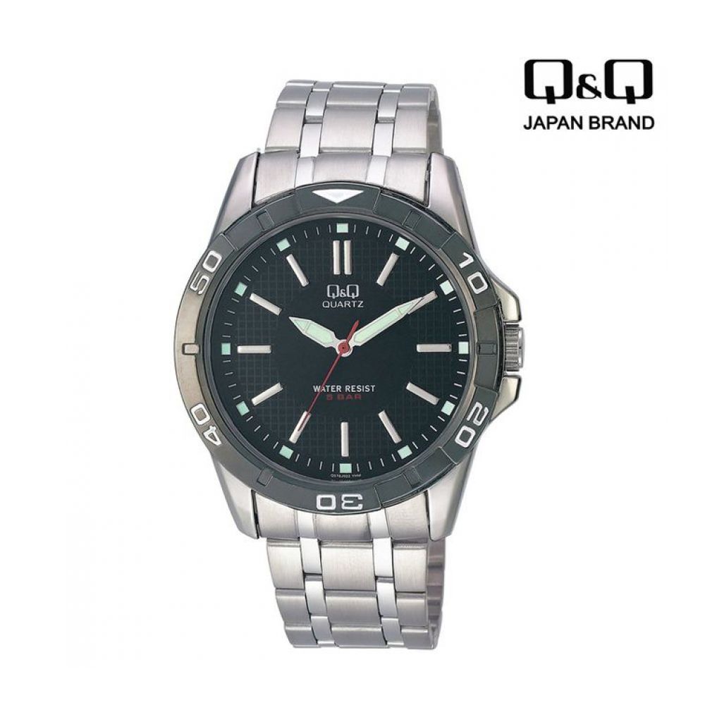 Reloj Q&q Reloj Qyq Plateado Hombre - Real Plaza