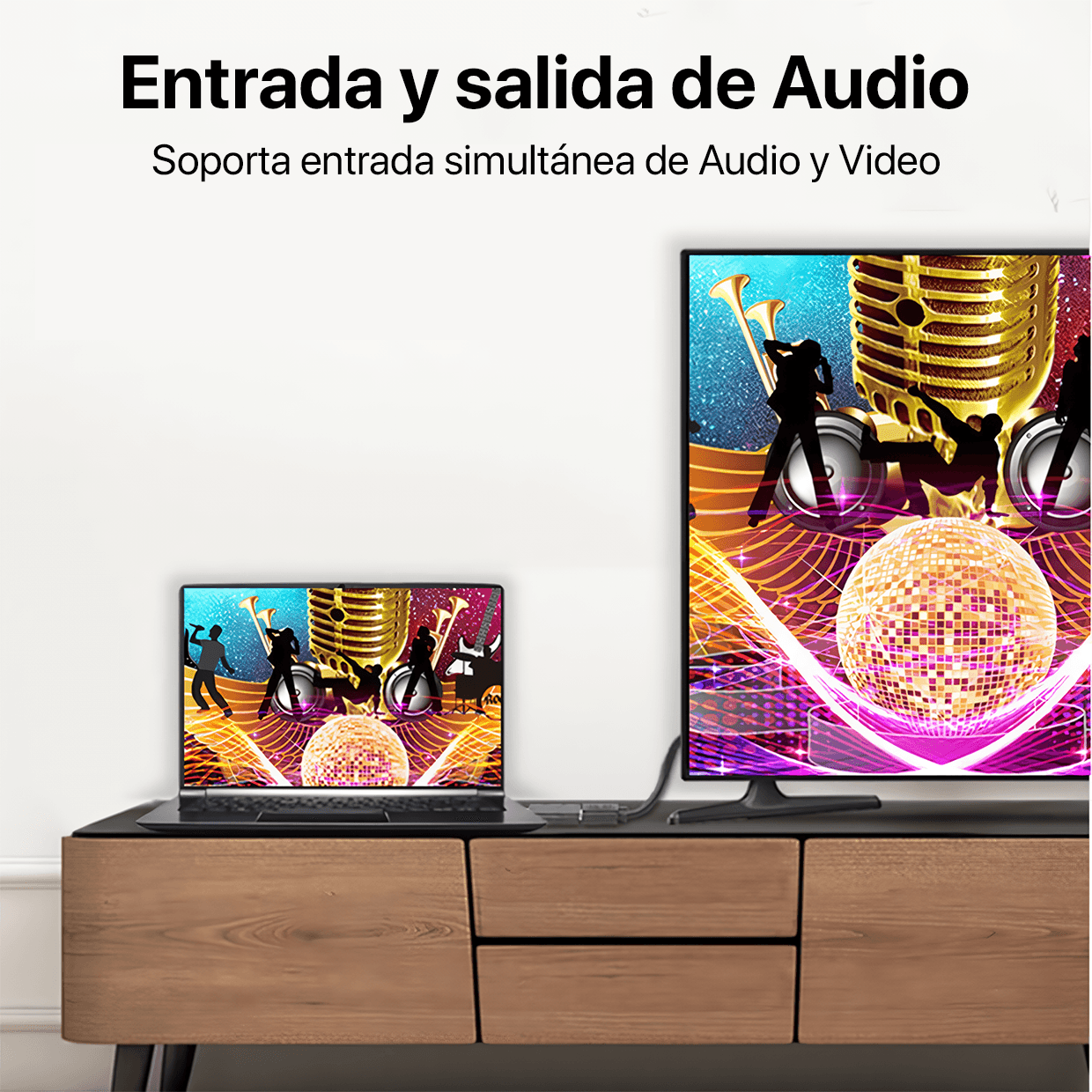 Adaptador Convertidor de HDMI a DisplayPort - Real Plaza