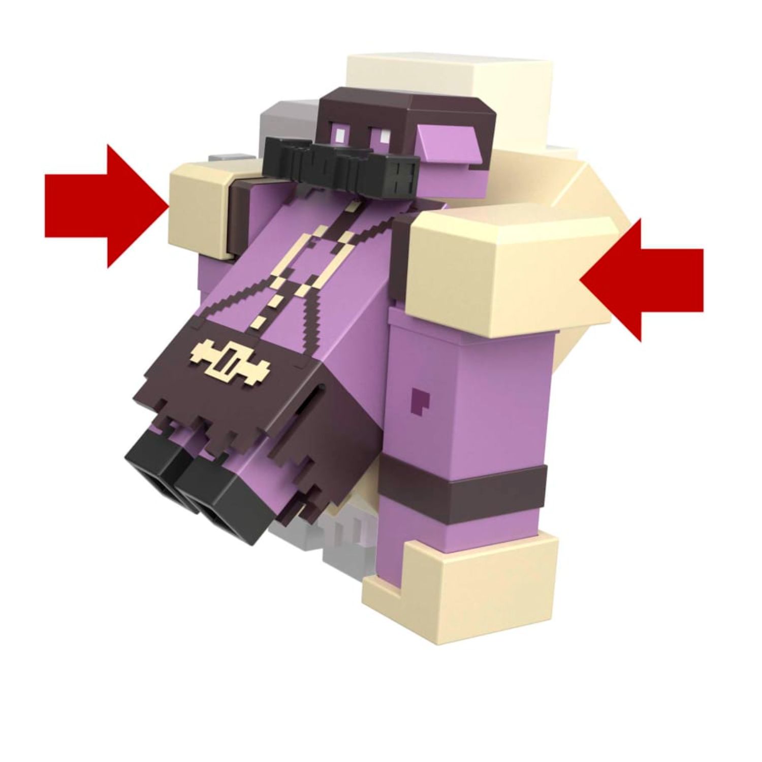 Figura Minecraft Legends Morado - Real Plaza