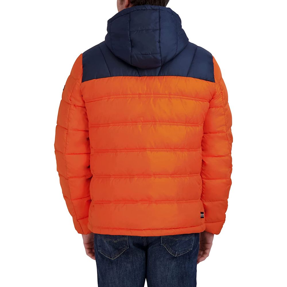 Casaca Nautica Sleeve Zip Up Jacket Naranja - Real Plaza