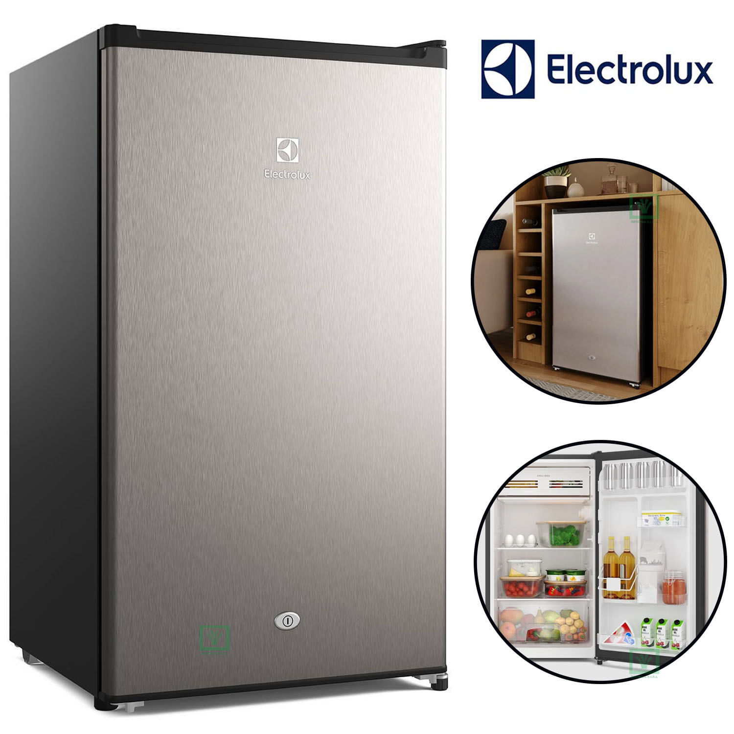 Frigobar Electrolux ERD090G2HWG 90L Premium Gris - Real Plaza