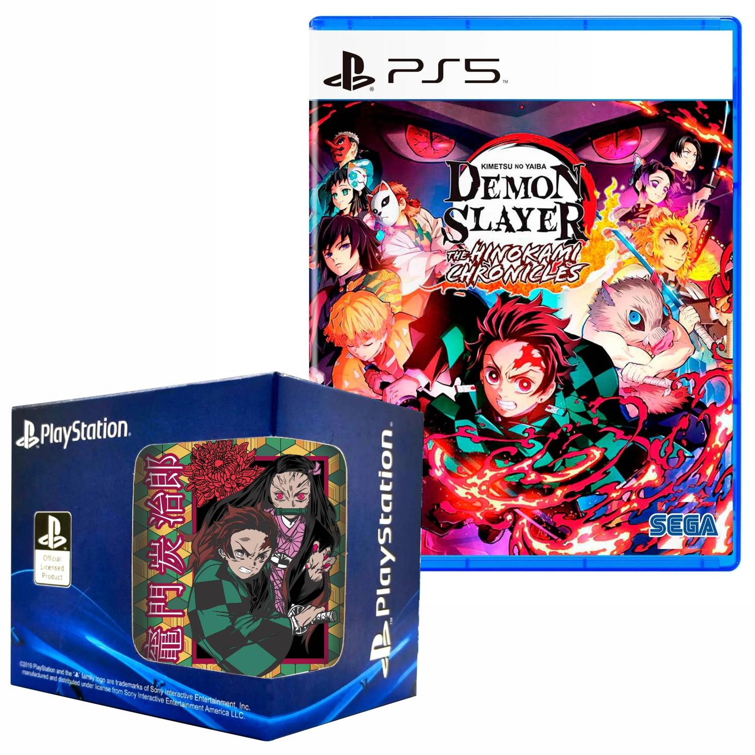 Demon slayer playstation 5 + Taza - Real Plaza