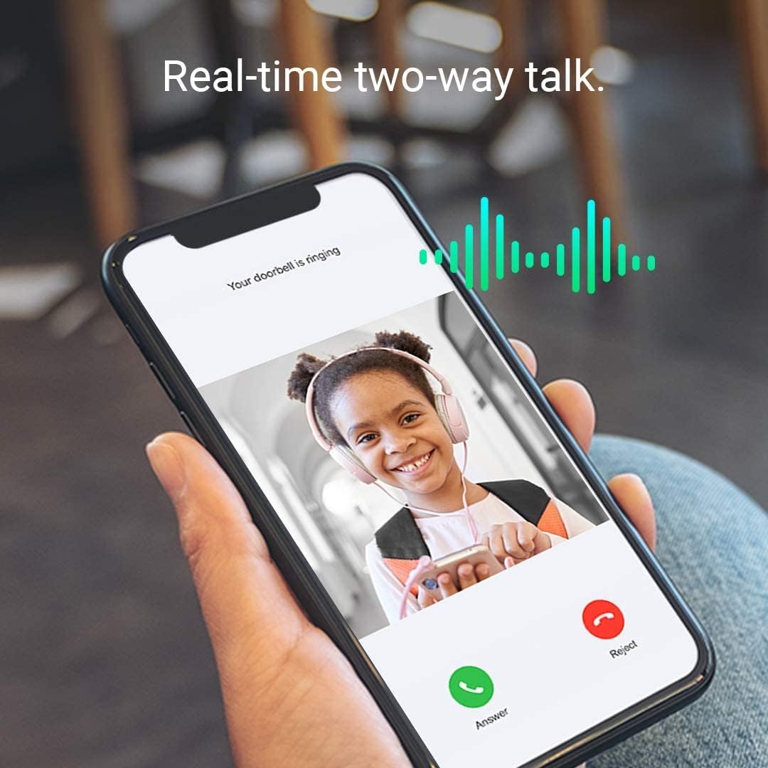 Videoportero EZVIZ DB2C Wireless con Timbre H.265 - Blanco - Real Plaza