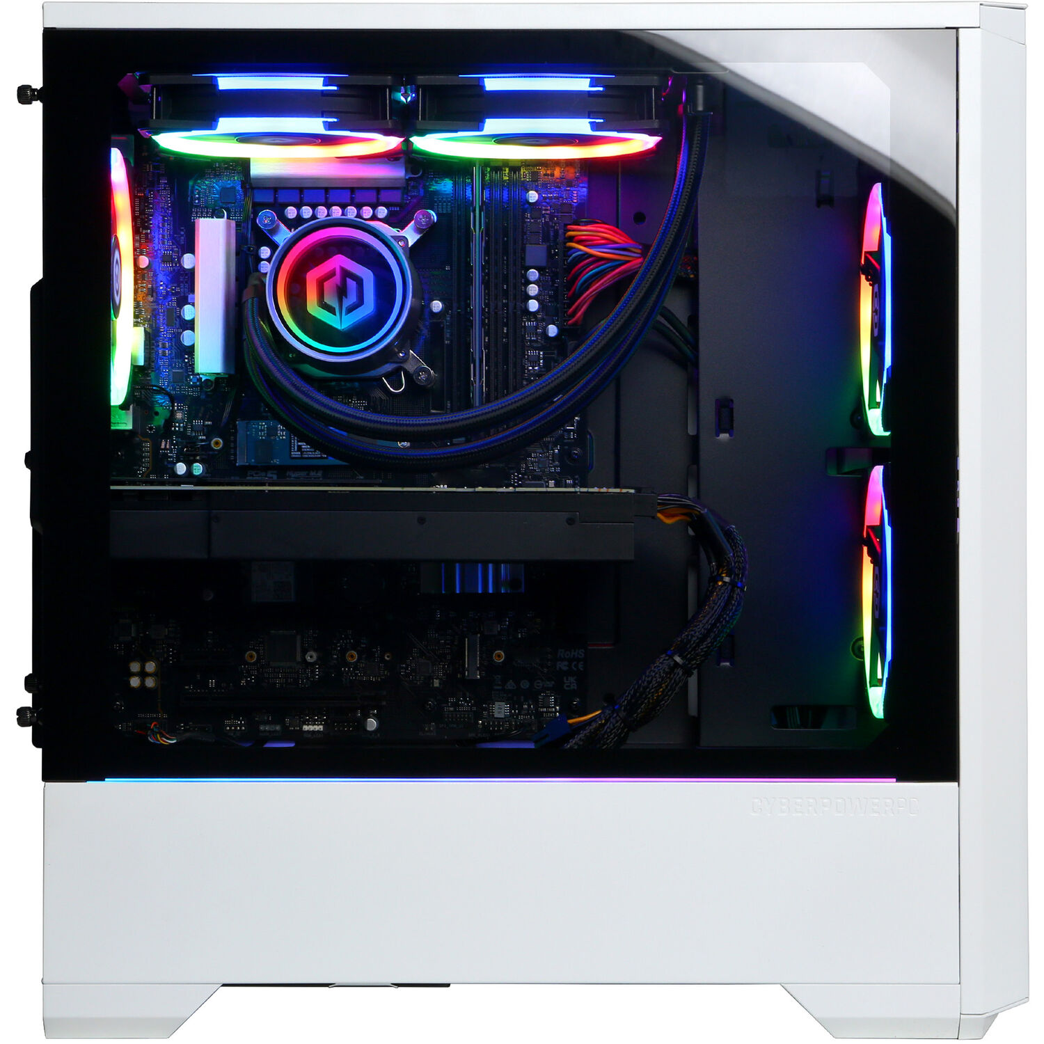 Pc Gamer Cyberpowerpc Gamer Supreme Liquid Cool Color Negro - Real Plaza