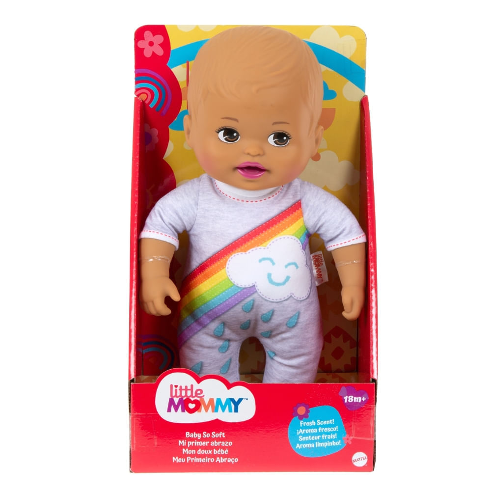 Muñeca Little Mommy Primer Abrazo Arcoiris - Real Plaza