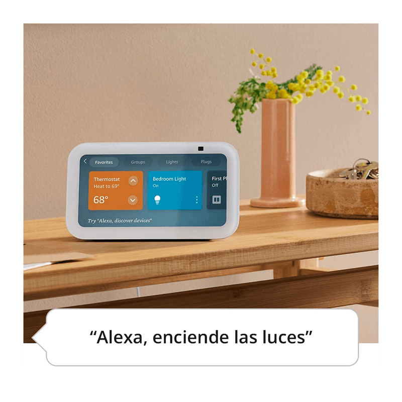 Pantalla Inteligente Echo Show 5 Amazon 3ra Generación Alexa Blanco ...