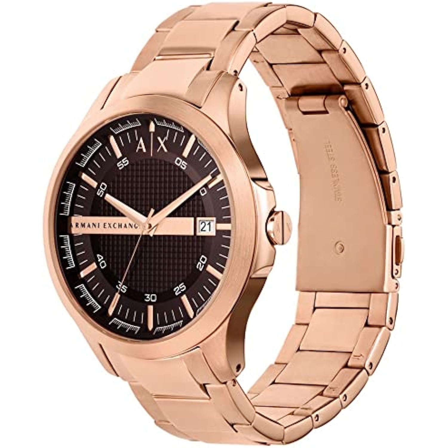 Reloj de Lujo Ax Armani Exchange Ax2449 para Hombre en Oro Rosa - Real ...