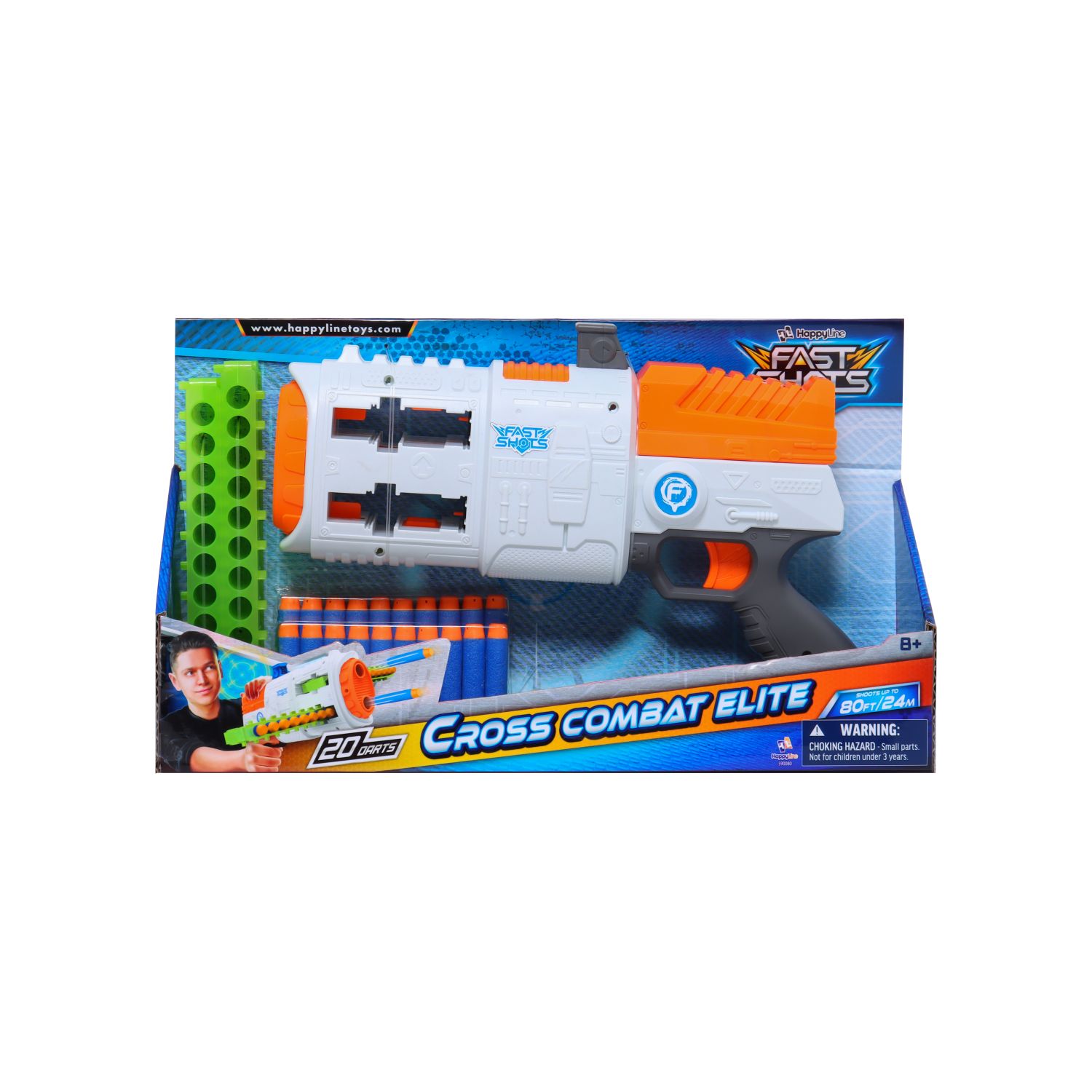 Lanzador Fast Shots Catridge Dardo Foam - Real Plaza