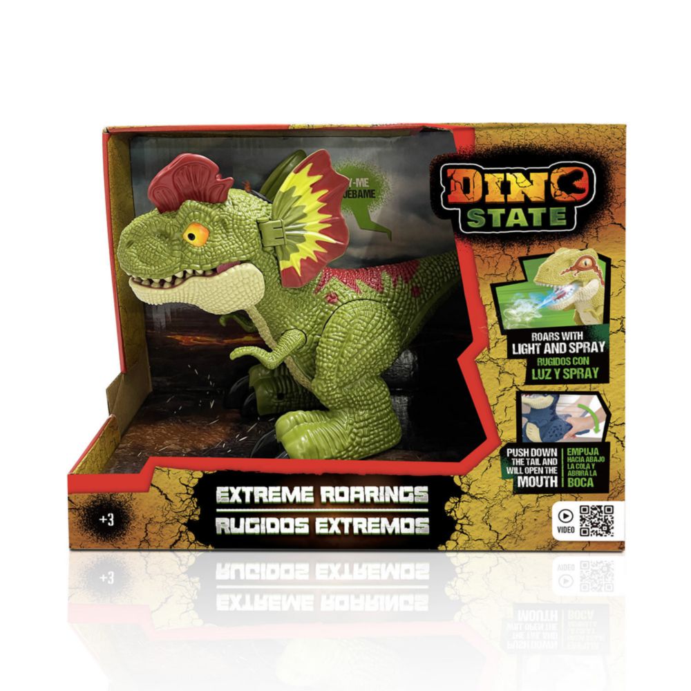 Dinosaurio 3D Lightsound Spray Dsaurus - Real Plaza