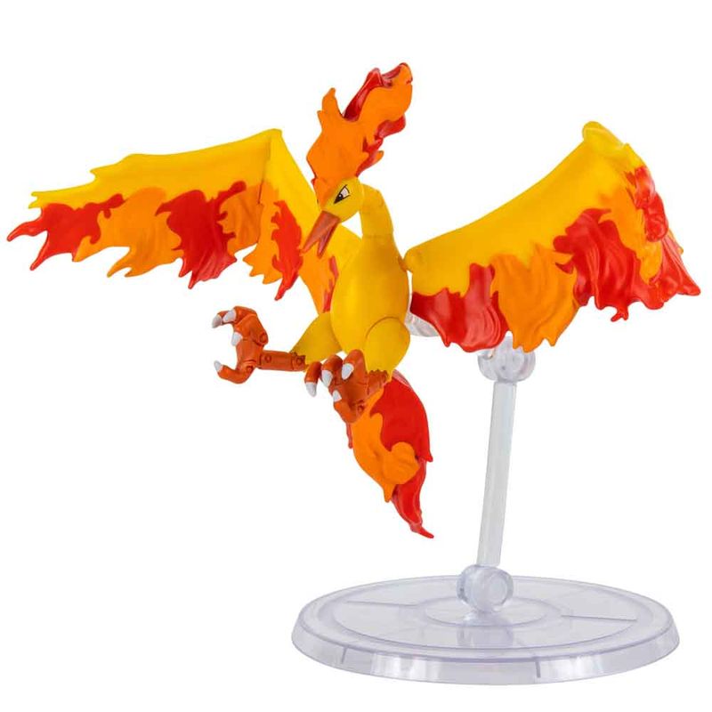 Figura Articulable POKEMON Moltres 15cm - Real Plaza