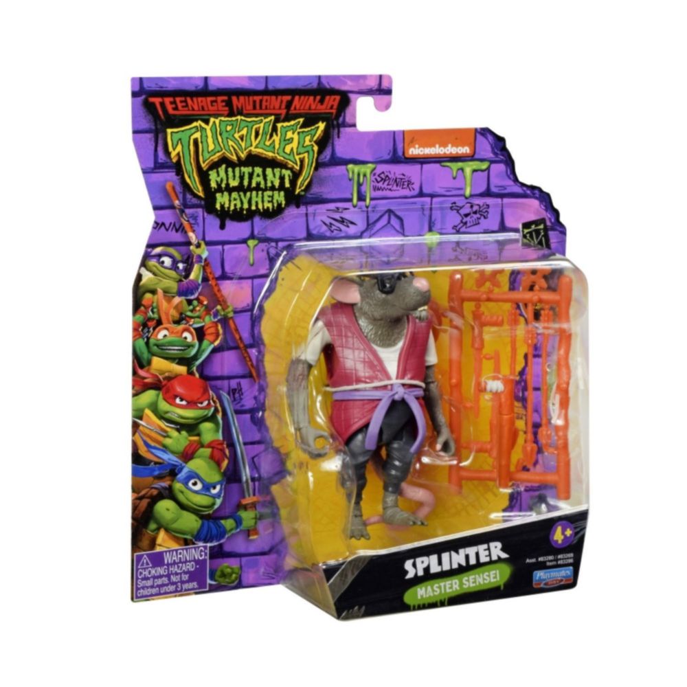Figura Tortugas Ninja Basic Pelicula Splinter - Real Plaza