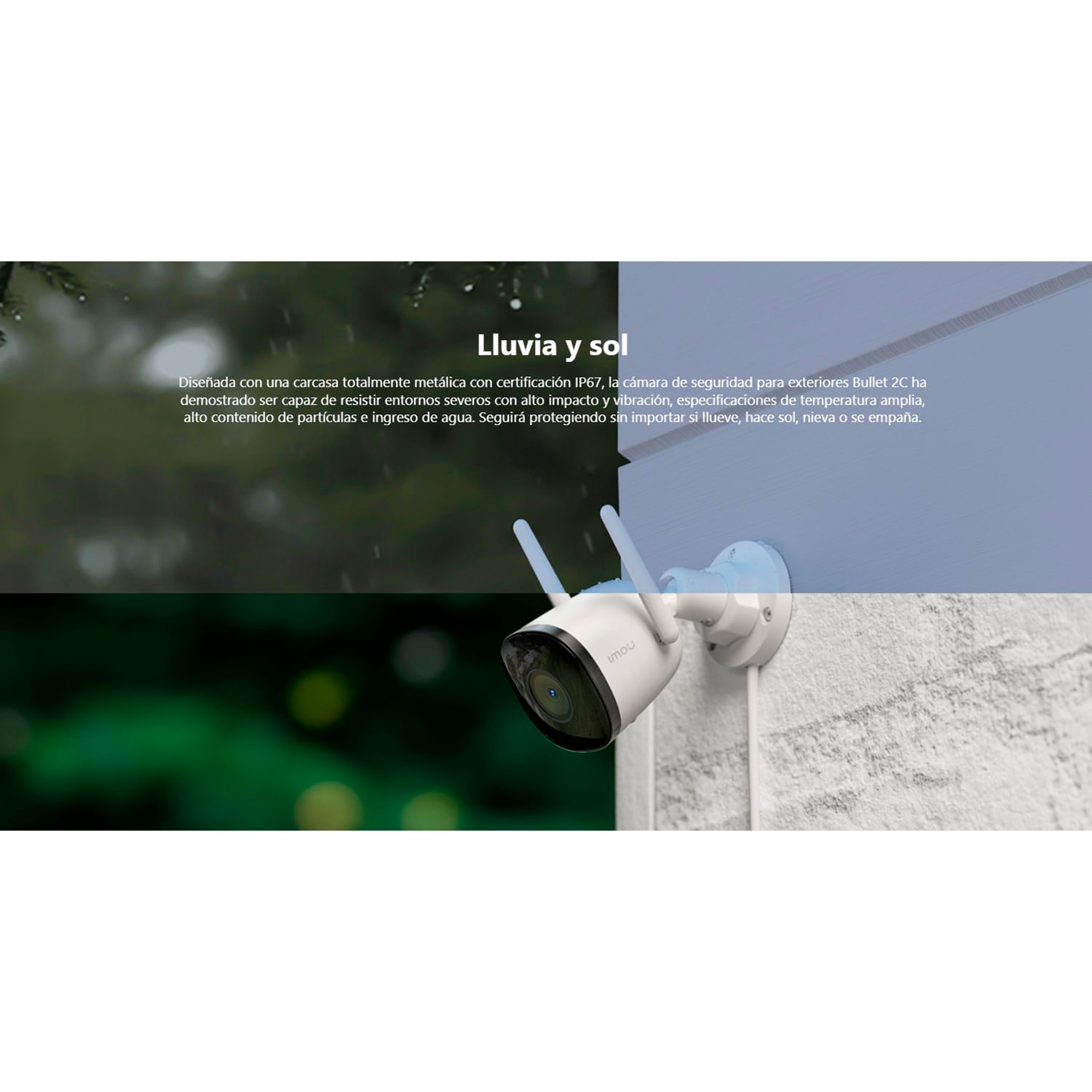 Cámara De Seguridad Wifi Imou Bullet 2c Full Hd Exterior Inteligente ...