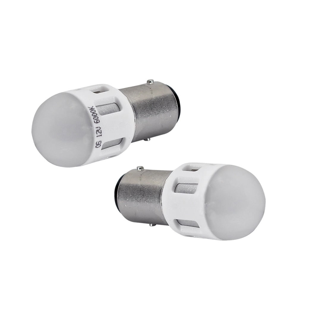 Led Osram 2c 12v P21 5w Bay15d 1034 Freno 2 Focos - Real Plaza