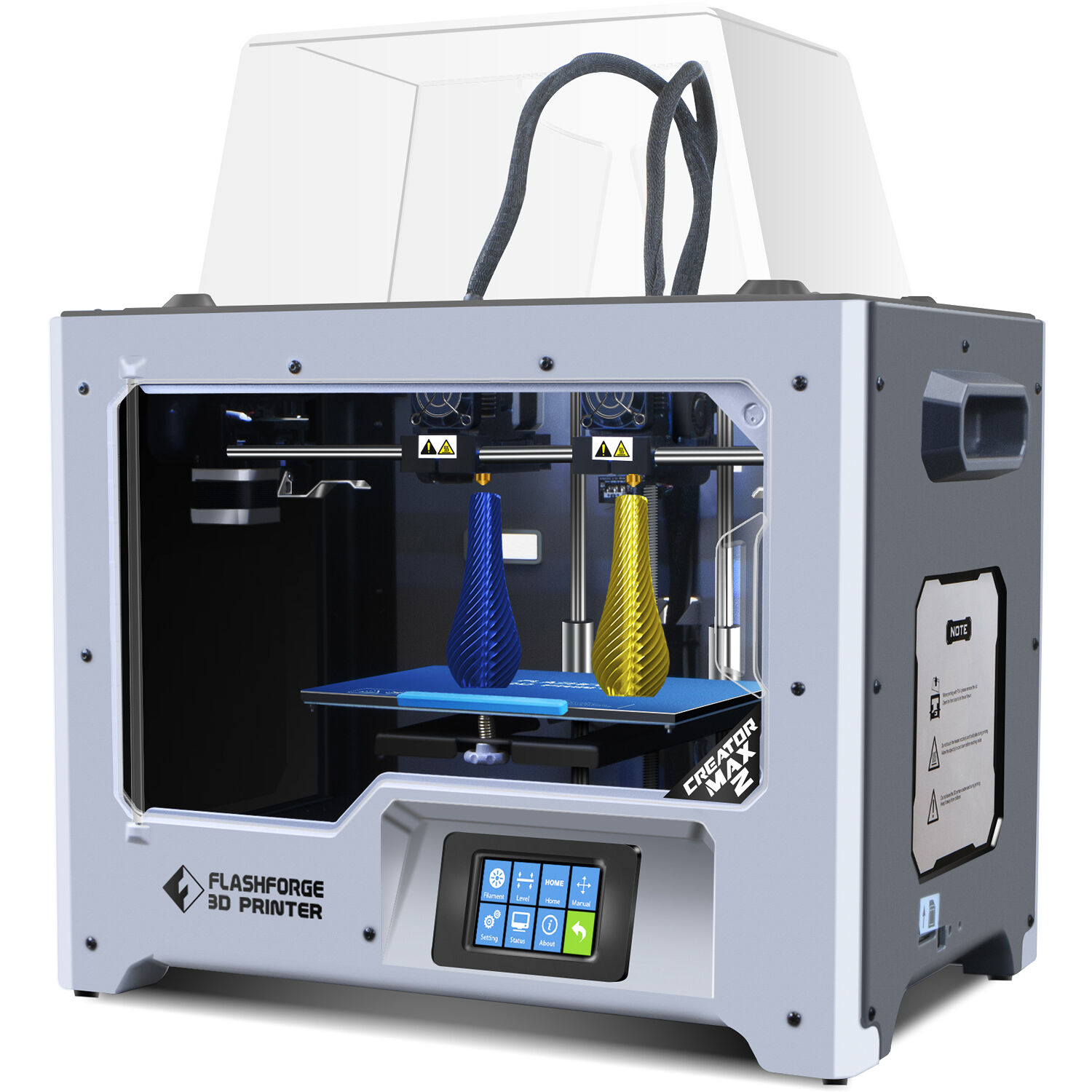 Impresora 3D Flashforge Creator Max 2 de Doble Extrusión Independiente ...
