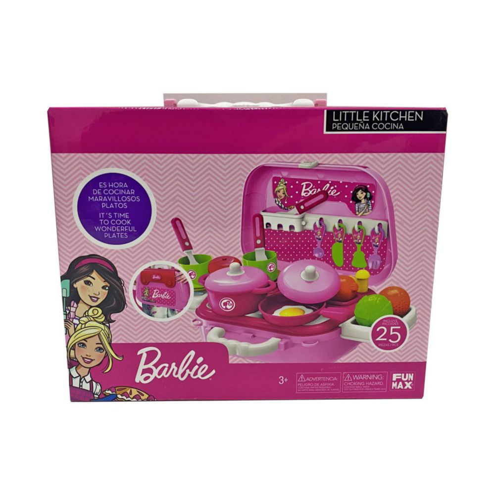Set De Juego Barbie Role Play Kitchen Purse - Real Plaza