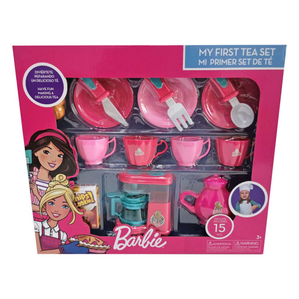 Set De Juego Barbie Role Play First Kitchen Tea - Real Plaza
