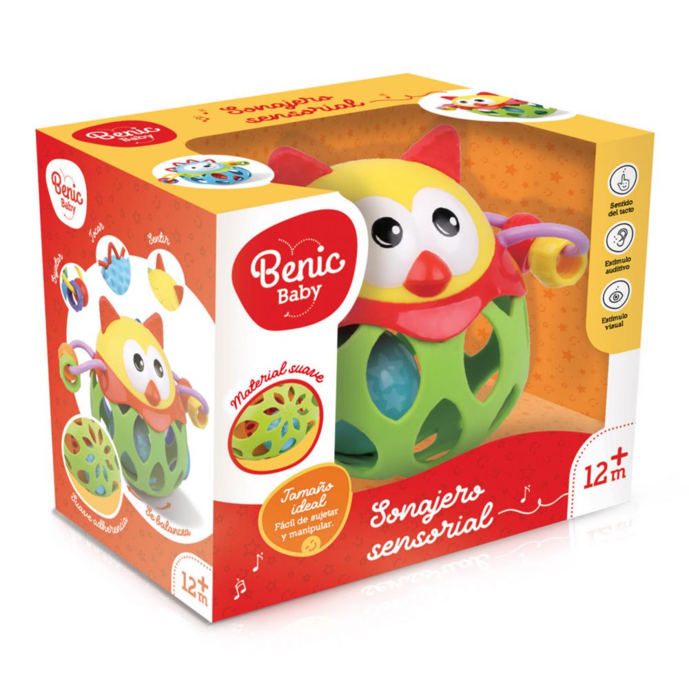 Juguete Para Bebé Benic Baby Soft Rattles - Real Plaza