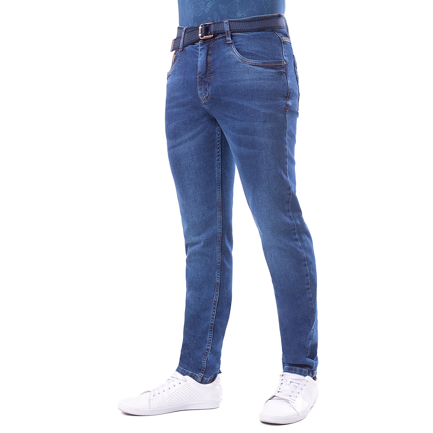 Pantalon Moda Denim Stretch Hombre Frhed - Real Plaza