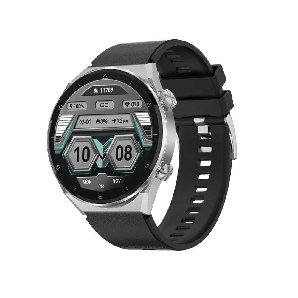 Smartwatch DT3 Pro Max Gris Gama Alta Inteligente Circular - Real Plaza