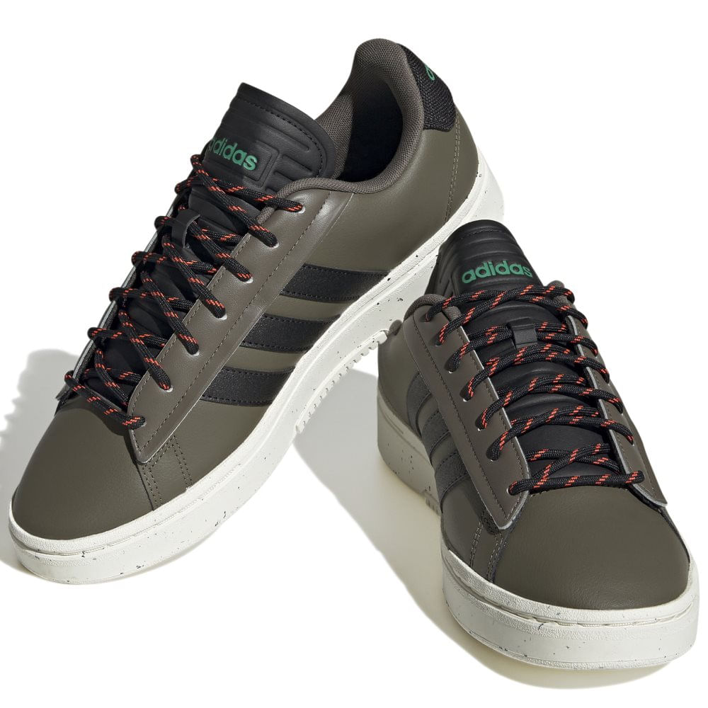Zapatilla Urbana Adidas Grand Court Alpha HQ6562 Verde Talla 7 - Real Plaza