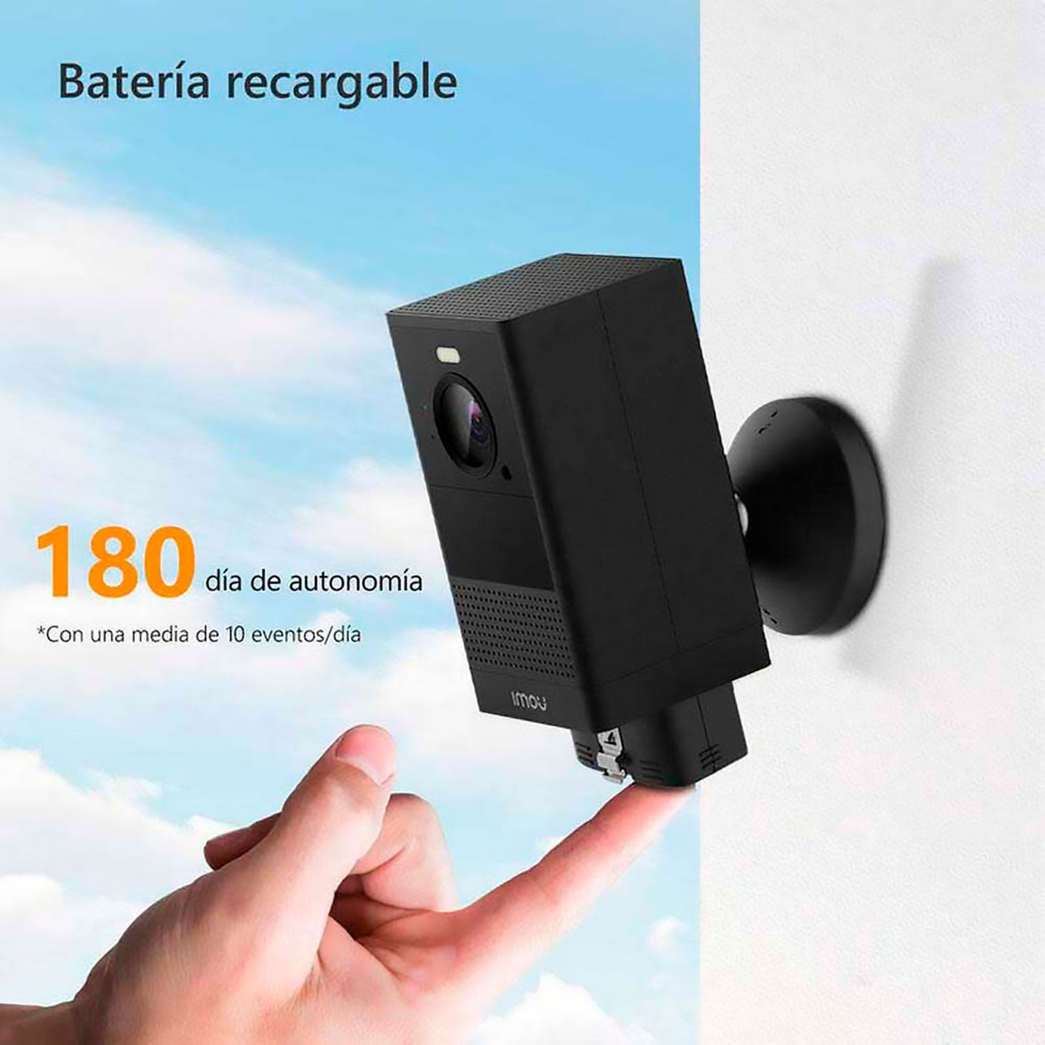 Cámara Inalámbrico Imou Cell 2 4mp Batería Wifi 2,4 Ghz 5 Ghz Sd 128gb ...