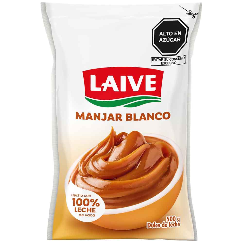 Manjar Blanco LAIVE Bolsa 500g - Real Plaza