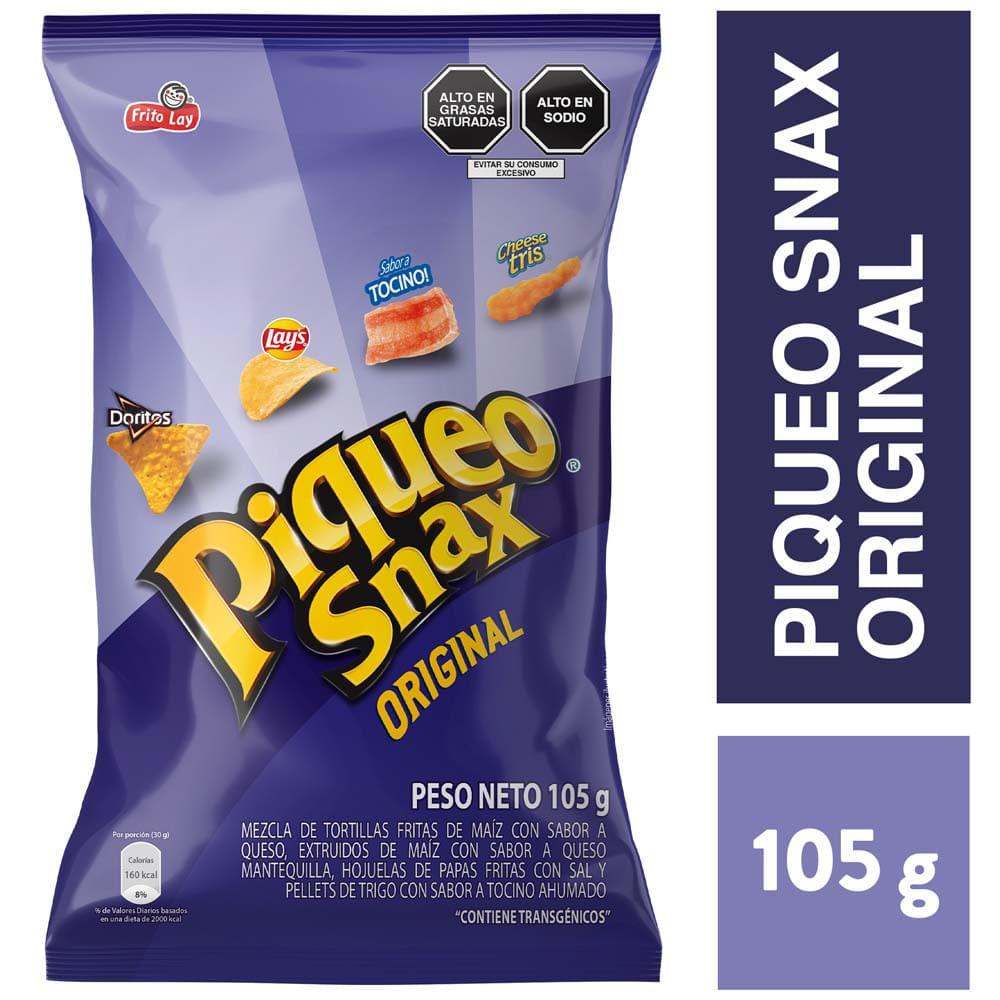 Piqueo Snax FRITO LAY Original Bolsa 150g - Real Plaza