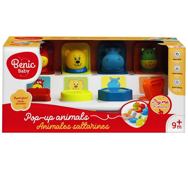 Juguete BENIC BABY ¿Dónde Estoy? Juego de Animal - Real Plaza