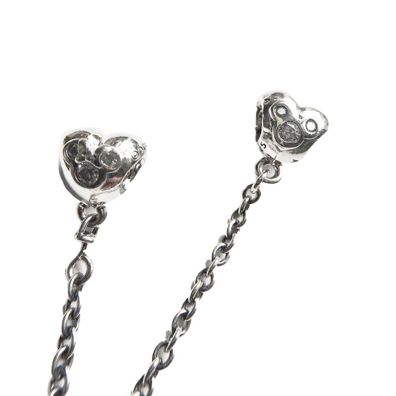 Security Bracelet Pandora 791704CZ Mickey y Minnie Cadena de Seguridad ...