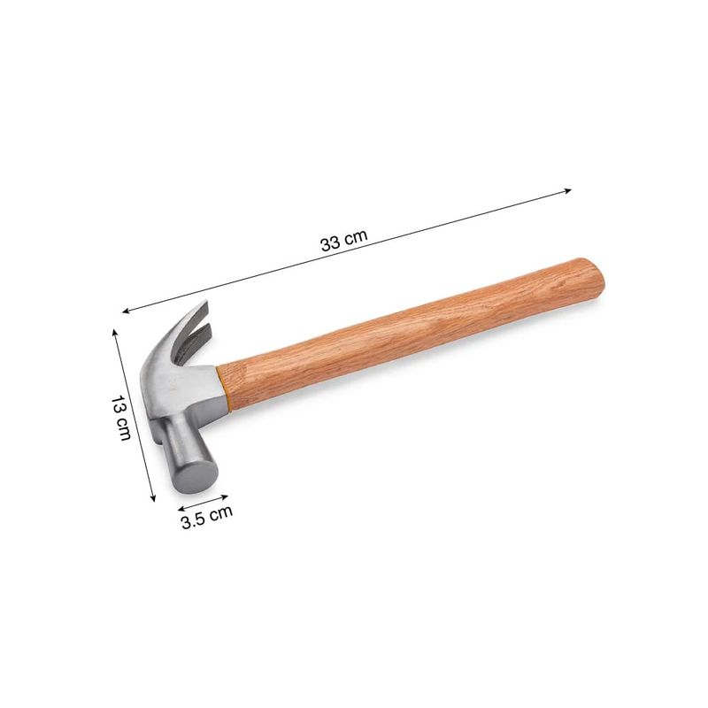 Martillo con mango de madera 16 onzas - Real Plaza