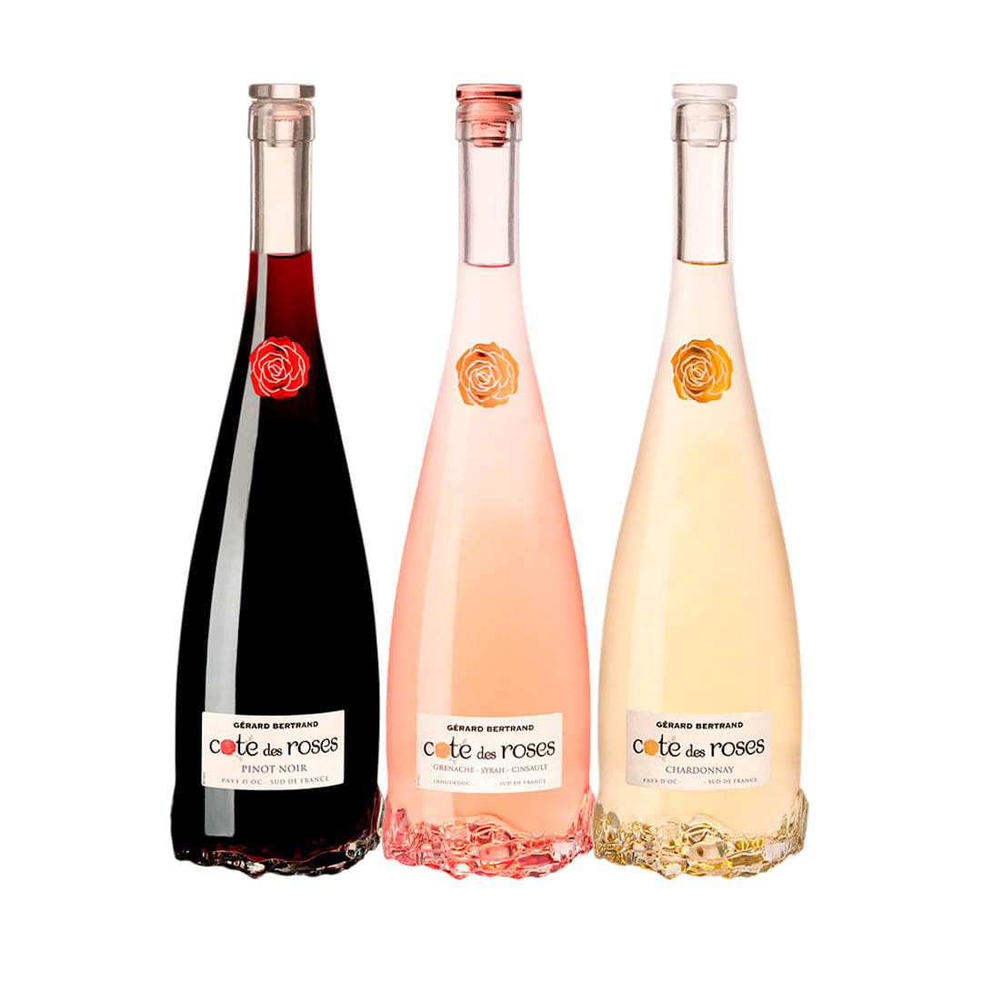 Pack Mix Vinos Cote de Roses 750 ml (x3 MIX) - Real Plaza