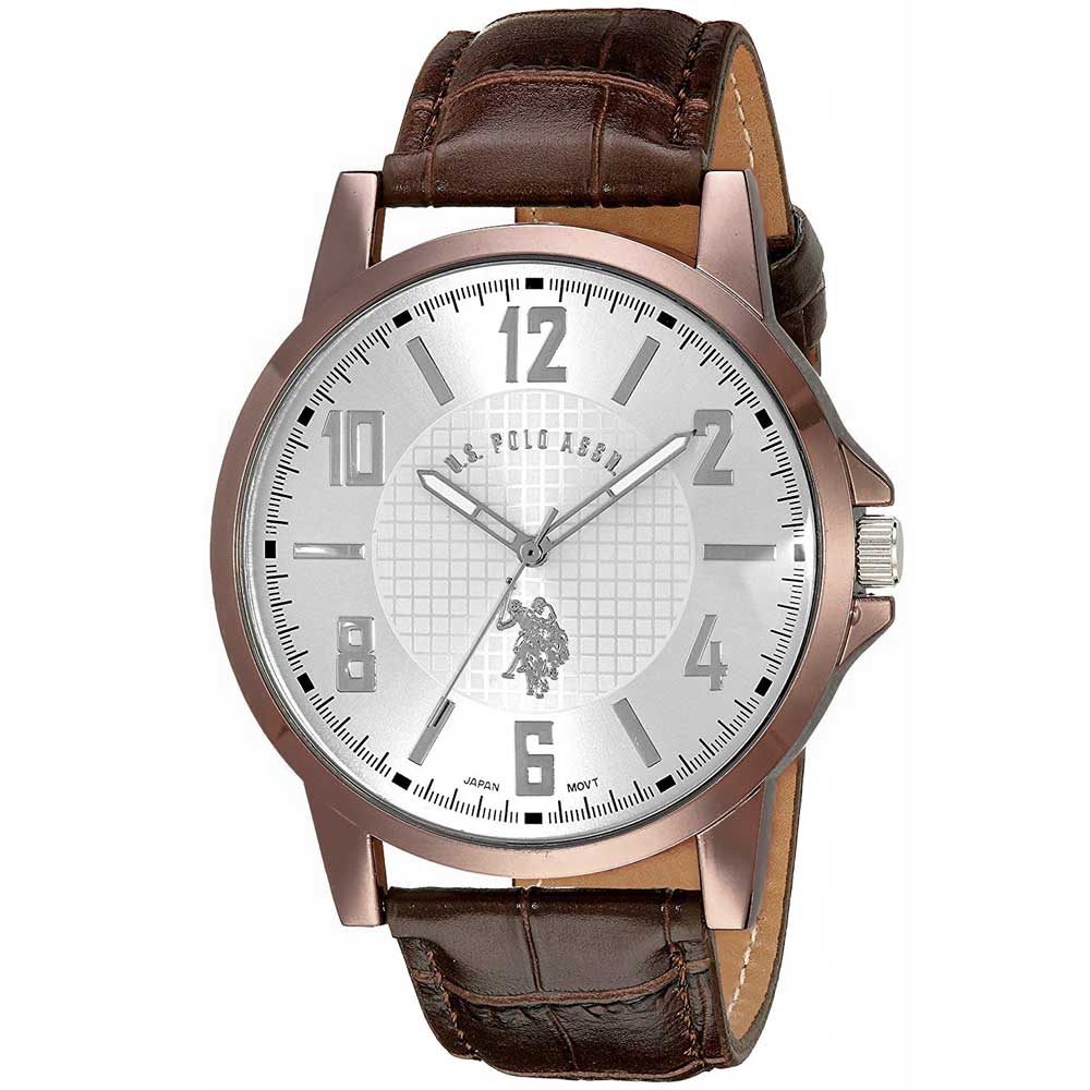 Reloj US Polo Assn USC50218 Analógico para Hombre Bronce Marrón - Real ...