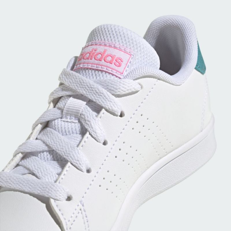 Zapatillas Urbanas para Niña Adidas Ig2513 Advantage K Blanco - Real Plaza